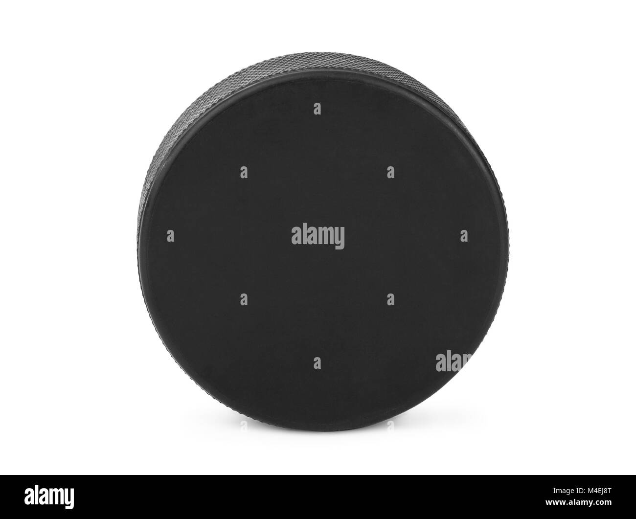 Ice hockey puck Stock Photo - Alamy