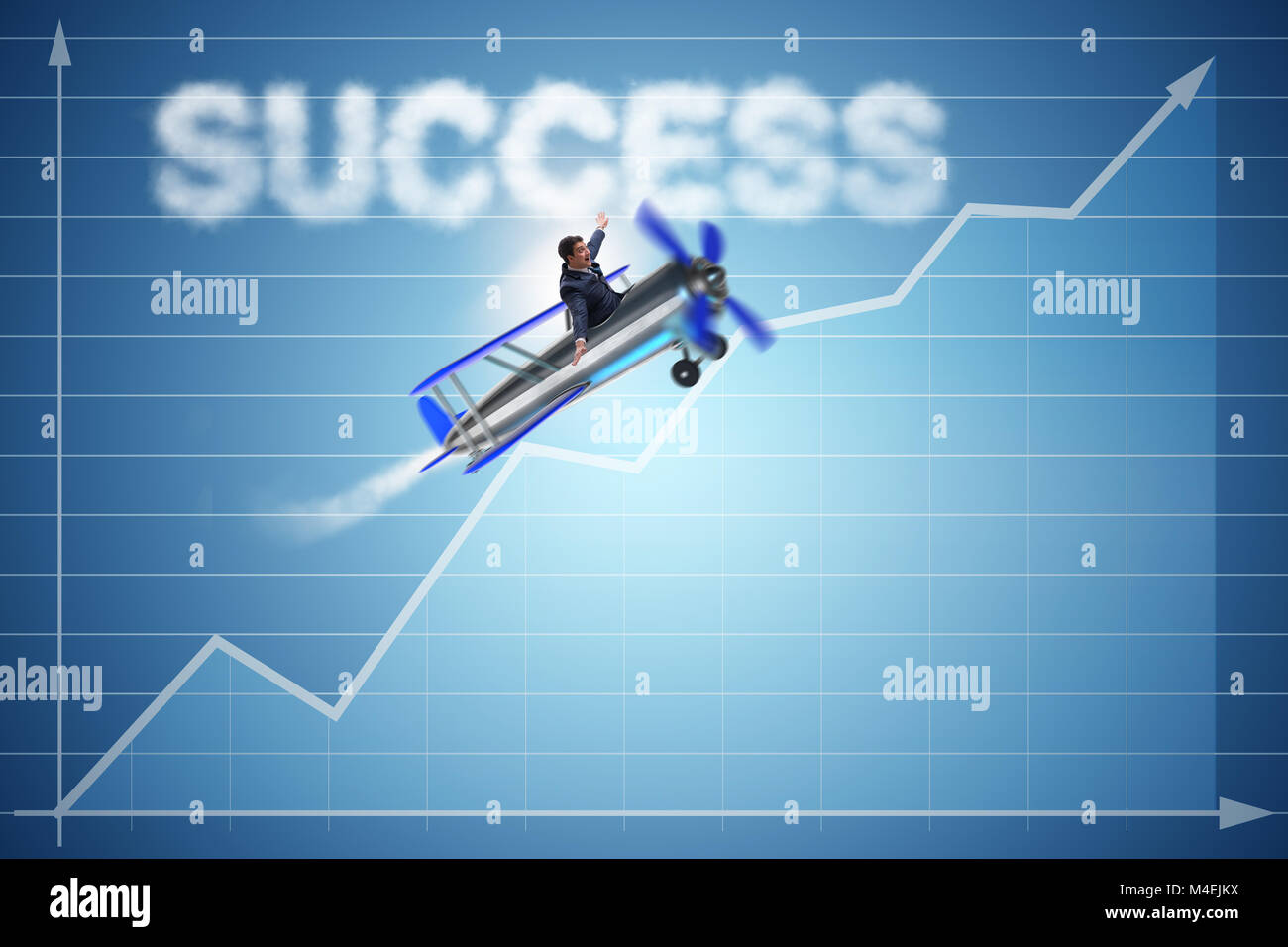 Flying high ambition concept hi-res stock photography and images - Alamy