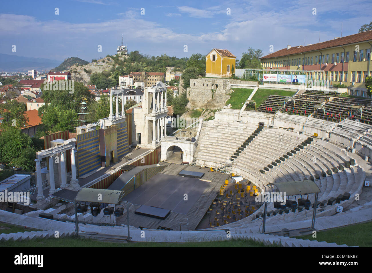 Roman amphitheatre bulgaria hi-res stock photography and images - Alamy