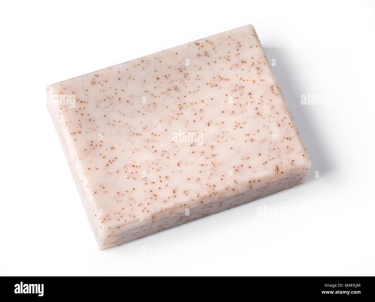 coco soap bar over white background with clipping path Stock Photo - Alamy