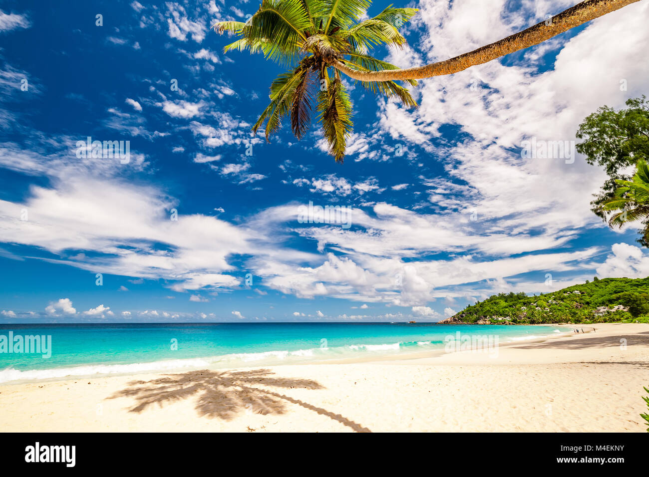 Beautiful Anse Intendance beach at Seychelles Stock Photo - Alamy