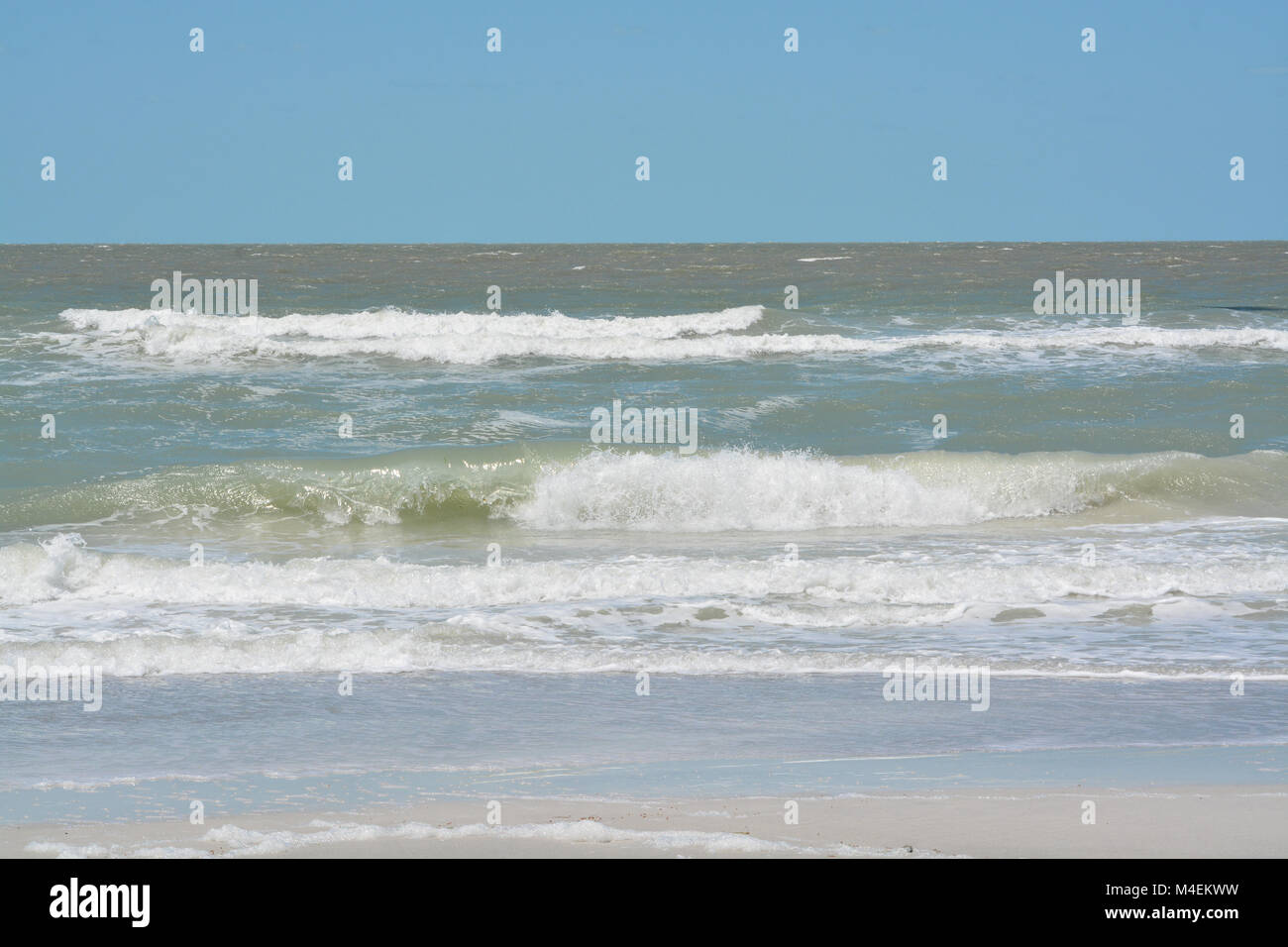 Surf on the Gulf of Mexico Stock Photo - Alamy