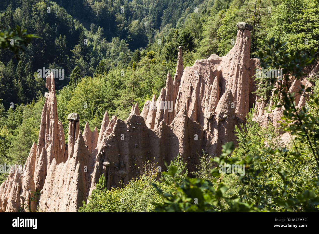 Earth pyramids of renon hi-res stock photography and images - Alamy