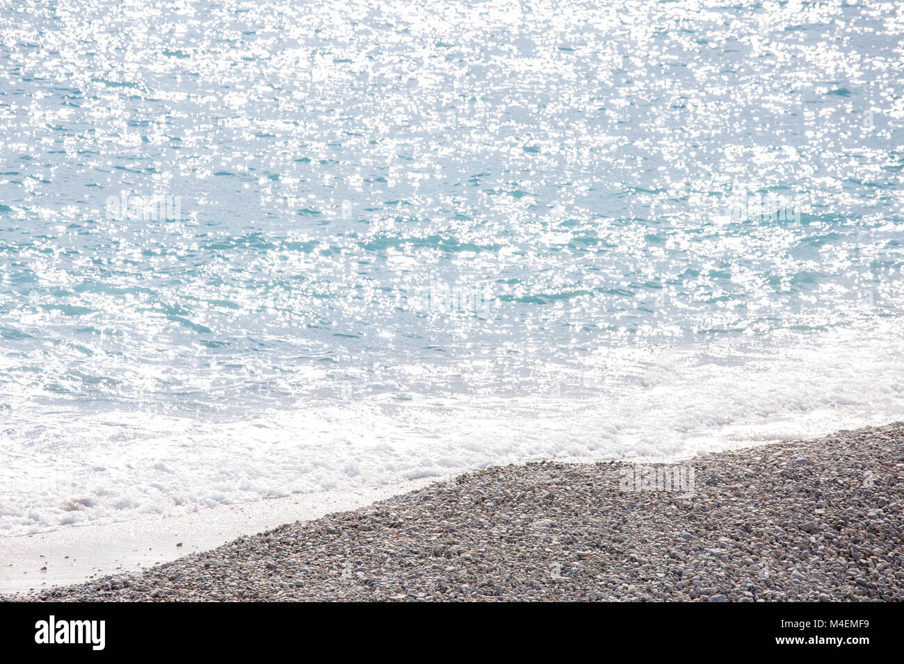 Nice Beach France Stock Photo - Alamy