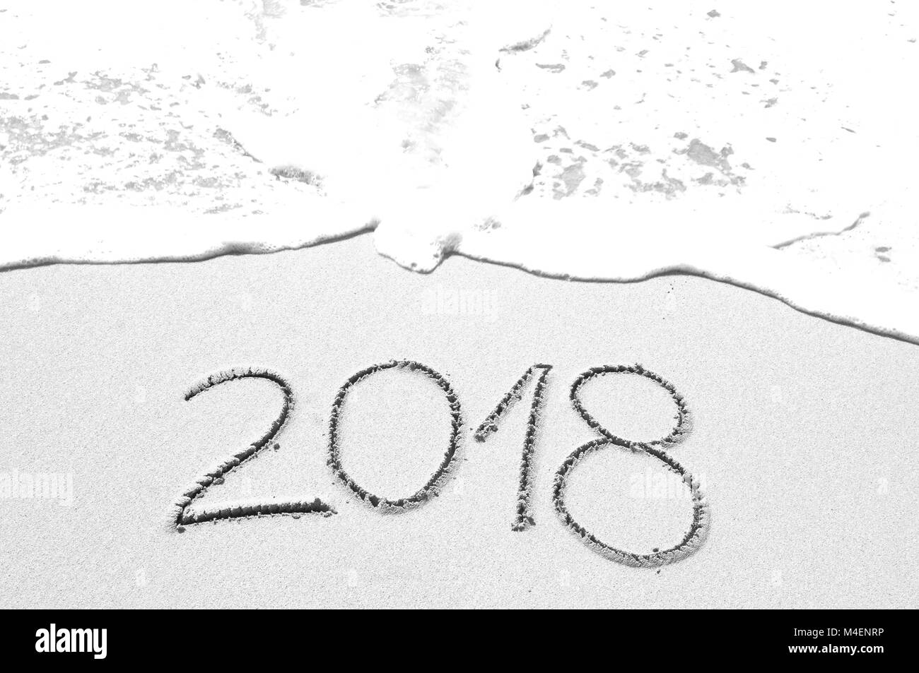 Happy new year exotic Black and White Stock Photos & Images - Alamy