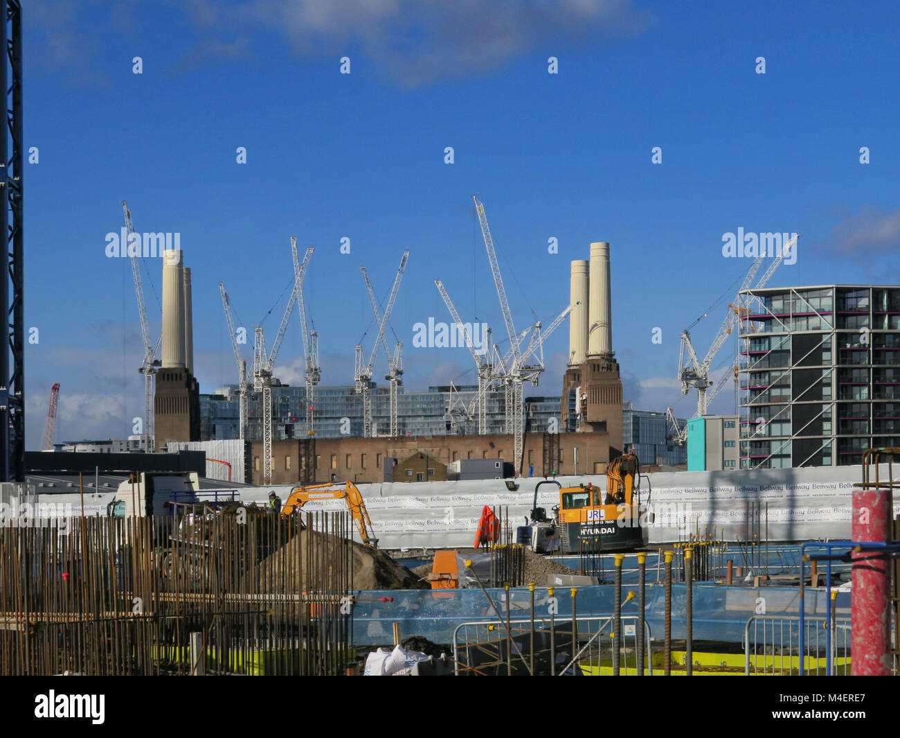 Bank Station London Redevelopment Work High Resolution Stock ...