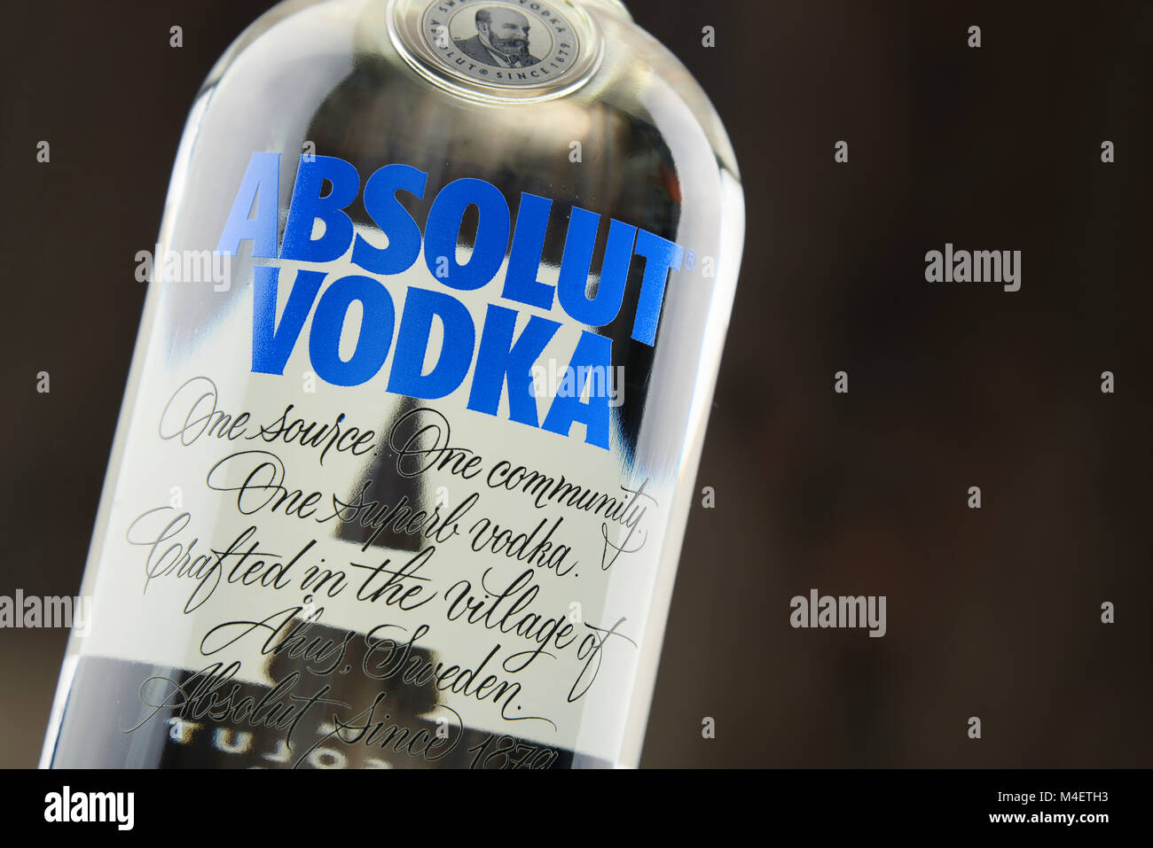 Absolut vodka logo hi-res stock photography and images - Alamy