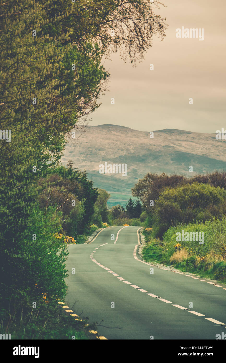 Ring of Kerry road Stock Photo - Alamy