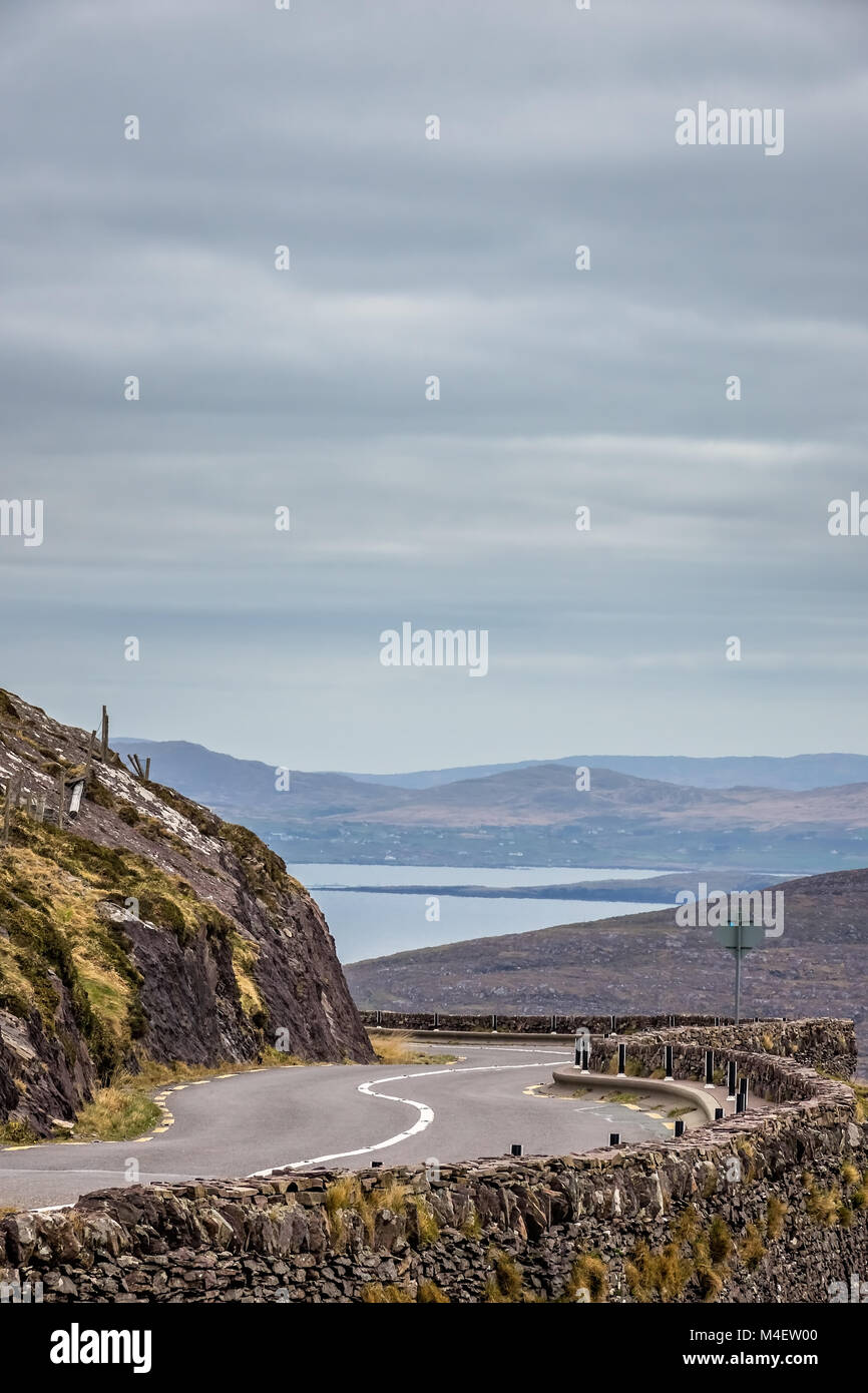 Ring of Kerry road Stock Photo - Alamy