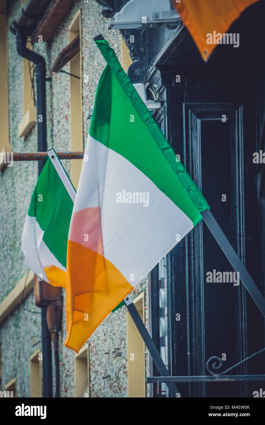 Dublin parliament flag hi-res stock photography and images - Alamy