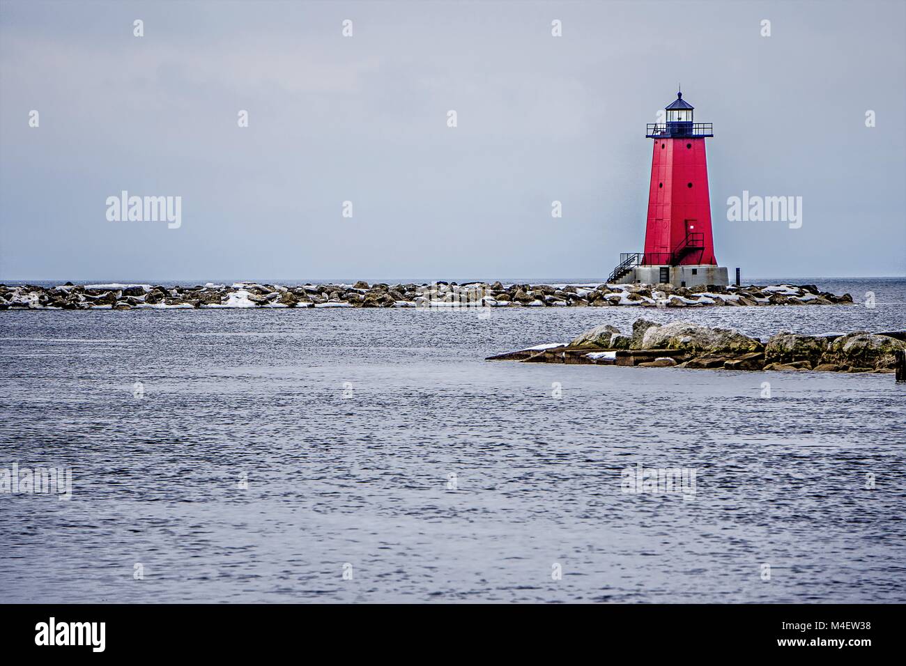 Manistique Lighthouse High Resolution Stock Photography and Images - Alamy