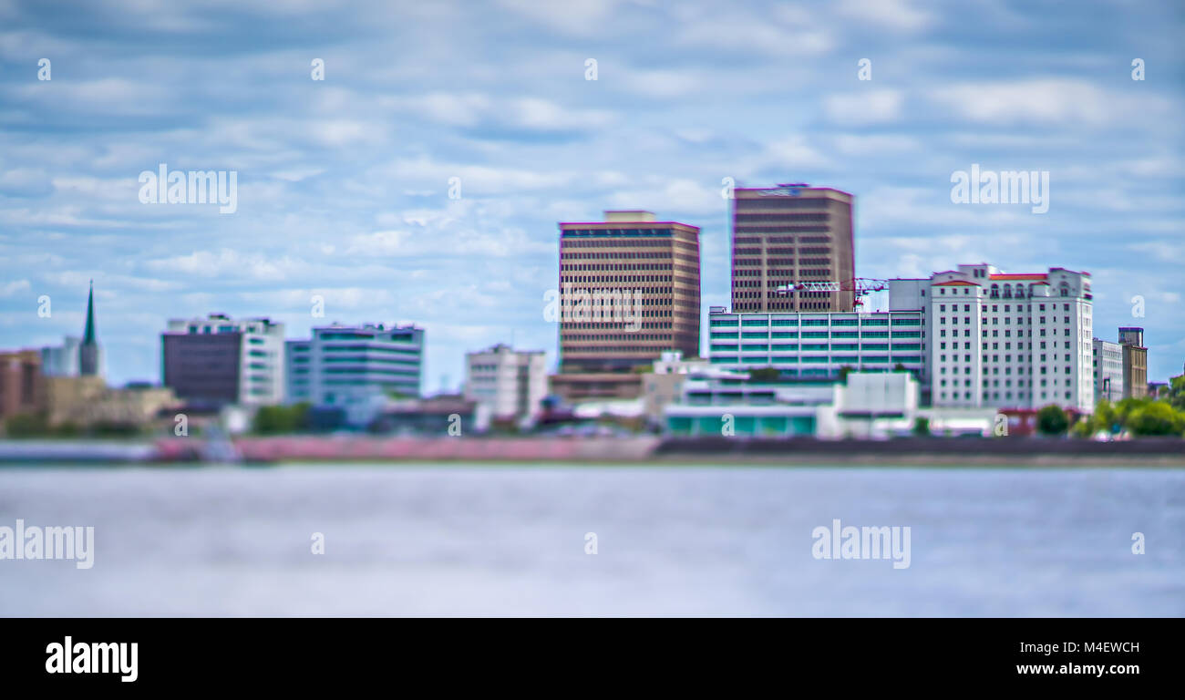 Baton Rouge Louisiana city skyline and surrounding views Stock Photo ...