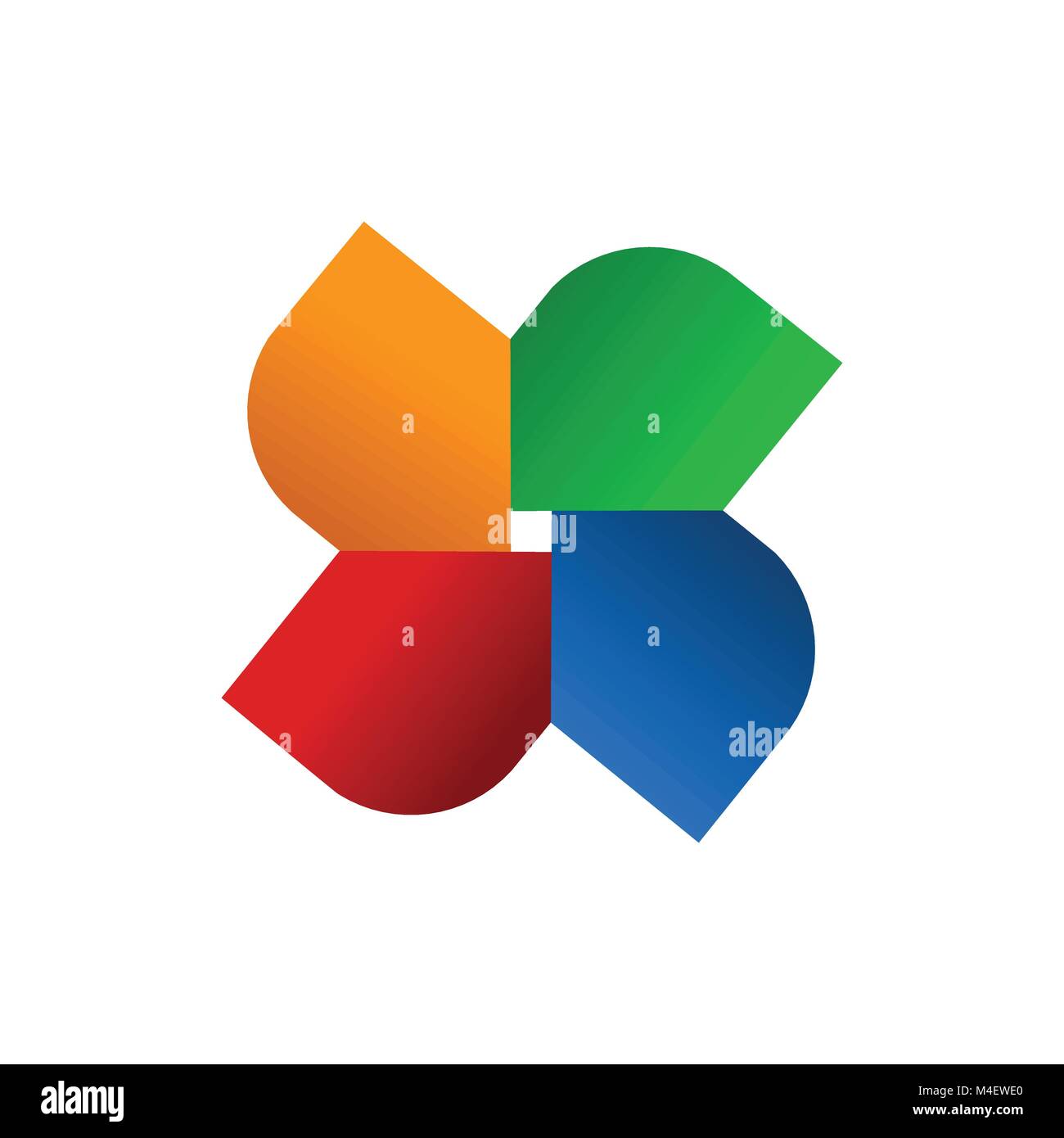 Abstract Geometrical Star Team Symbol Vector Illustration Graphic ...