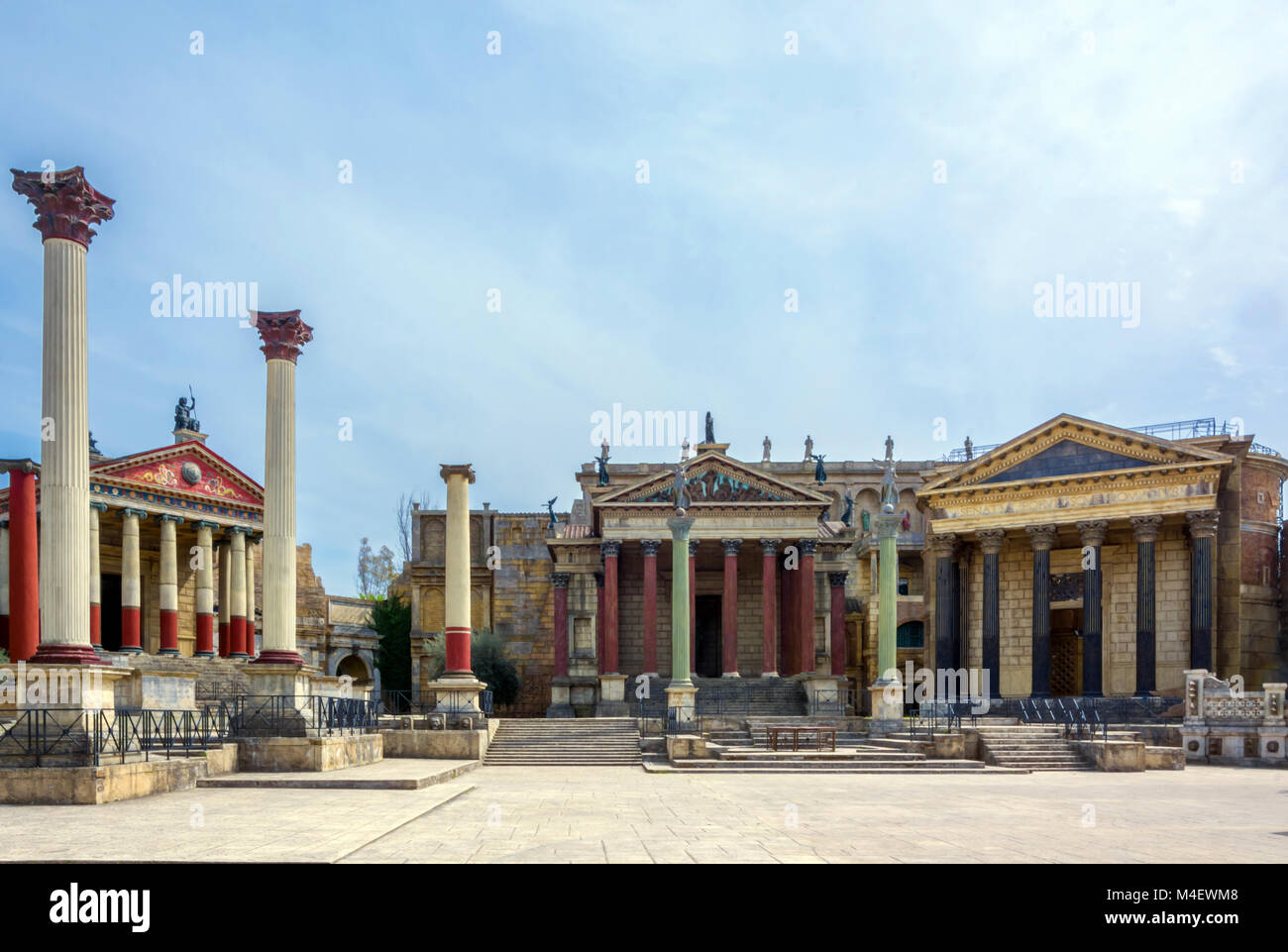 Ancient Rome Reconstruction Stock Photo - Alamy