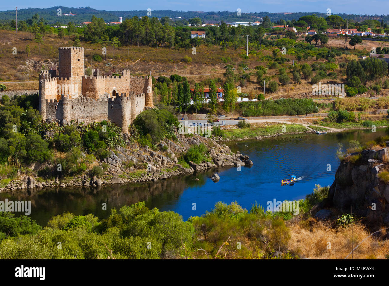 Almourol castle - Portugal Stock Photo - Alamy