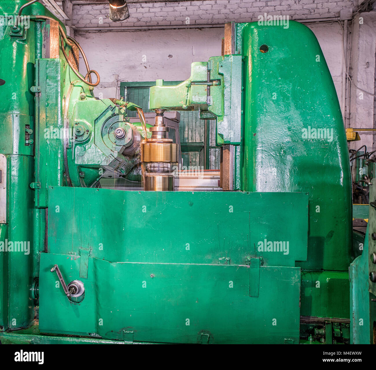 Industrial lathe works metal precision hi-res stock photography and ...