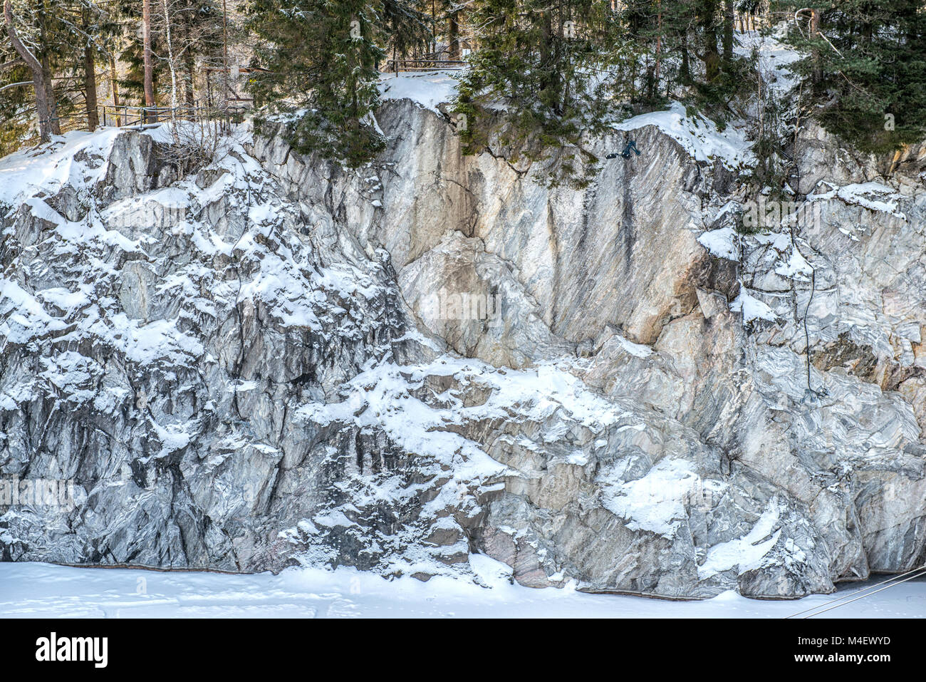 Ruskeala marble quarry, Karelia, Russia Stock Photo - Alamy