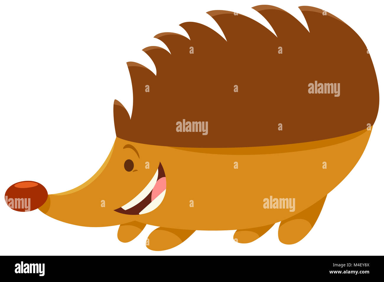 Hedgehog Cartoon High Resolution Stock Photography and Images - Alamy