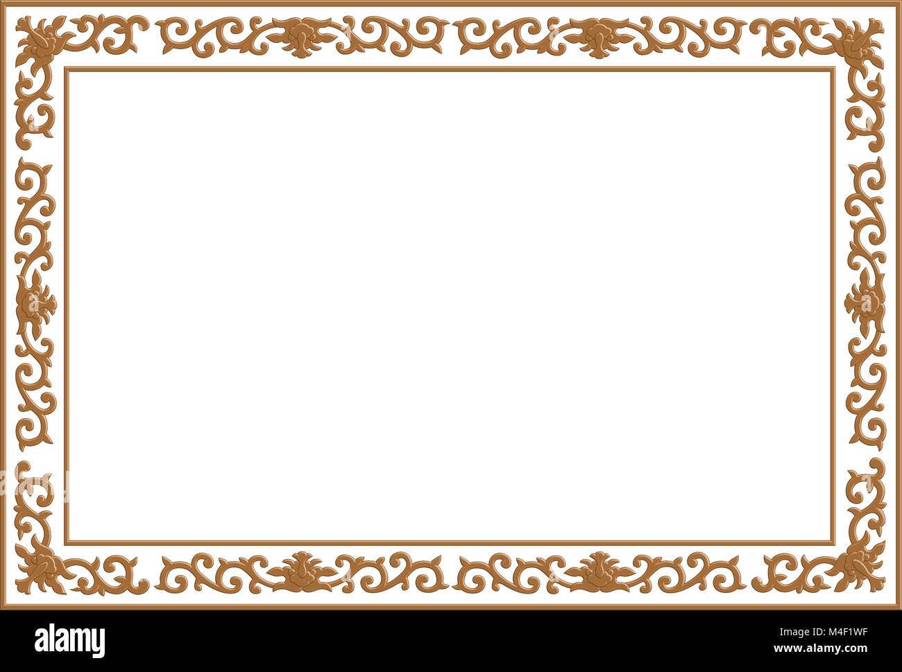 Wood Border Design - Design Talk