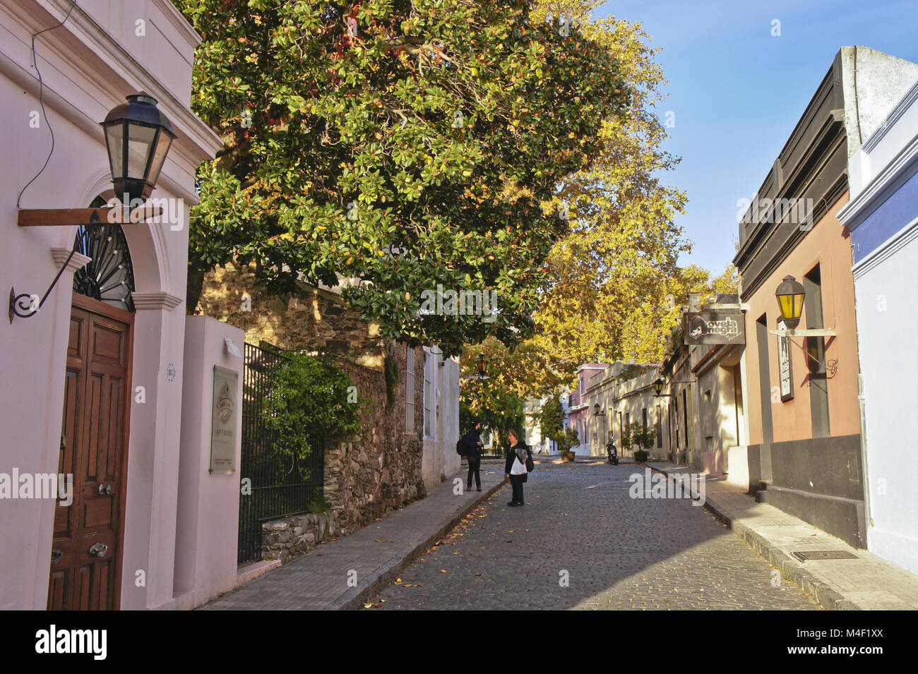 Colonia del Sacramento, Uruguay, Street View Stock Photo - Alamy