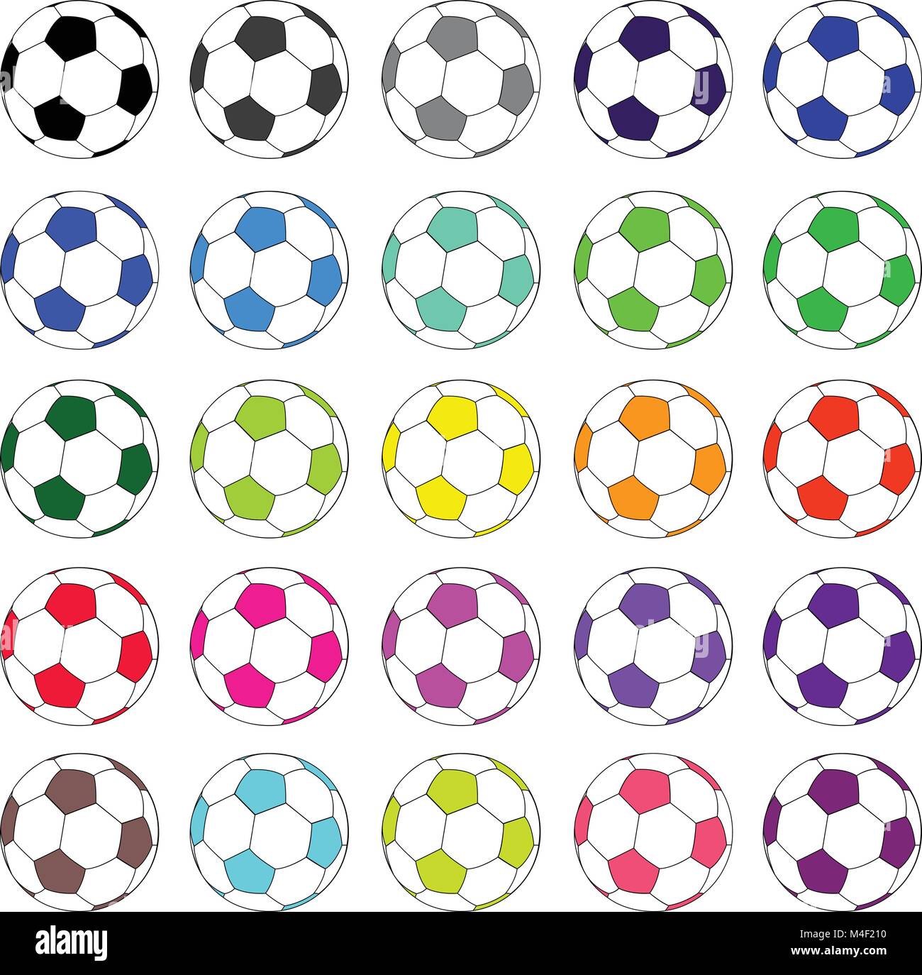 Purple soccer team Stock Vector Images - Alamy