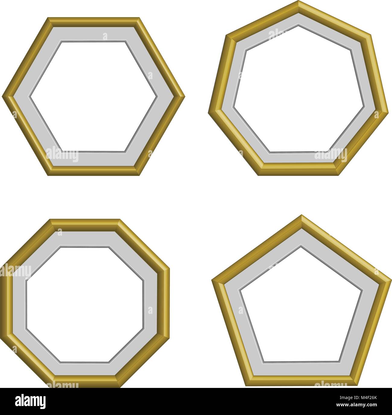 Octagon picture frame hi-res stock photography and images - Alamy