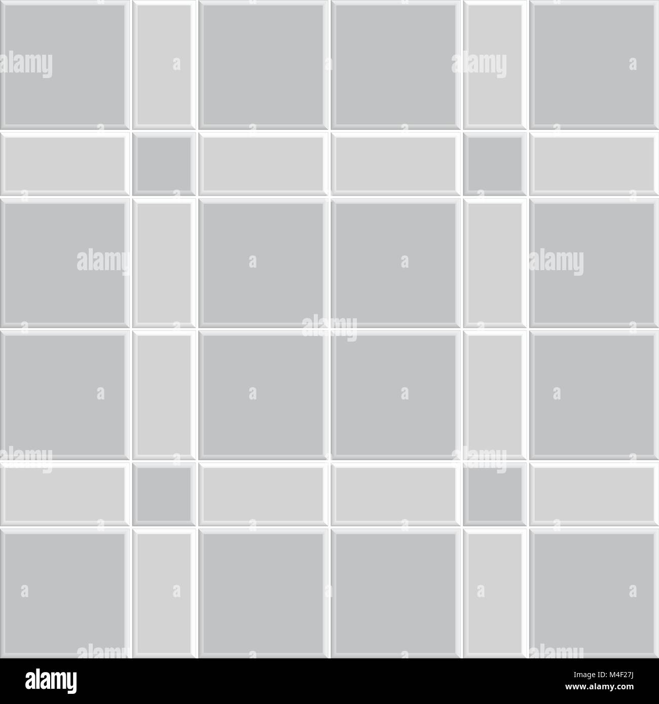 beautiful gray pattern tile floor, modern style design of wall ...