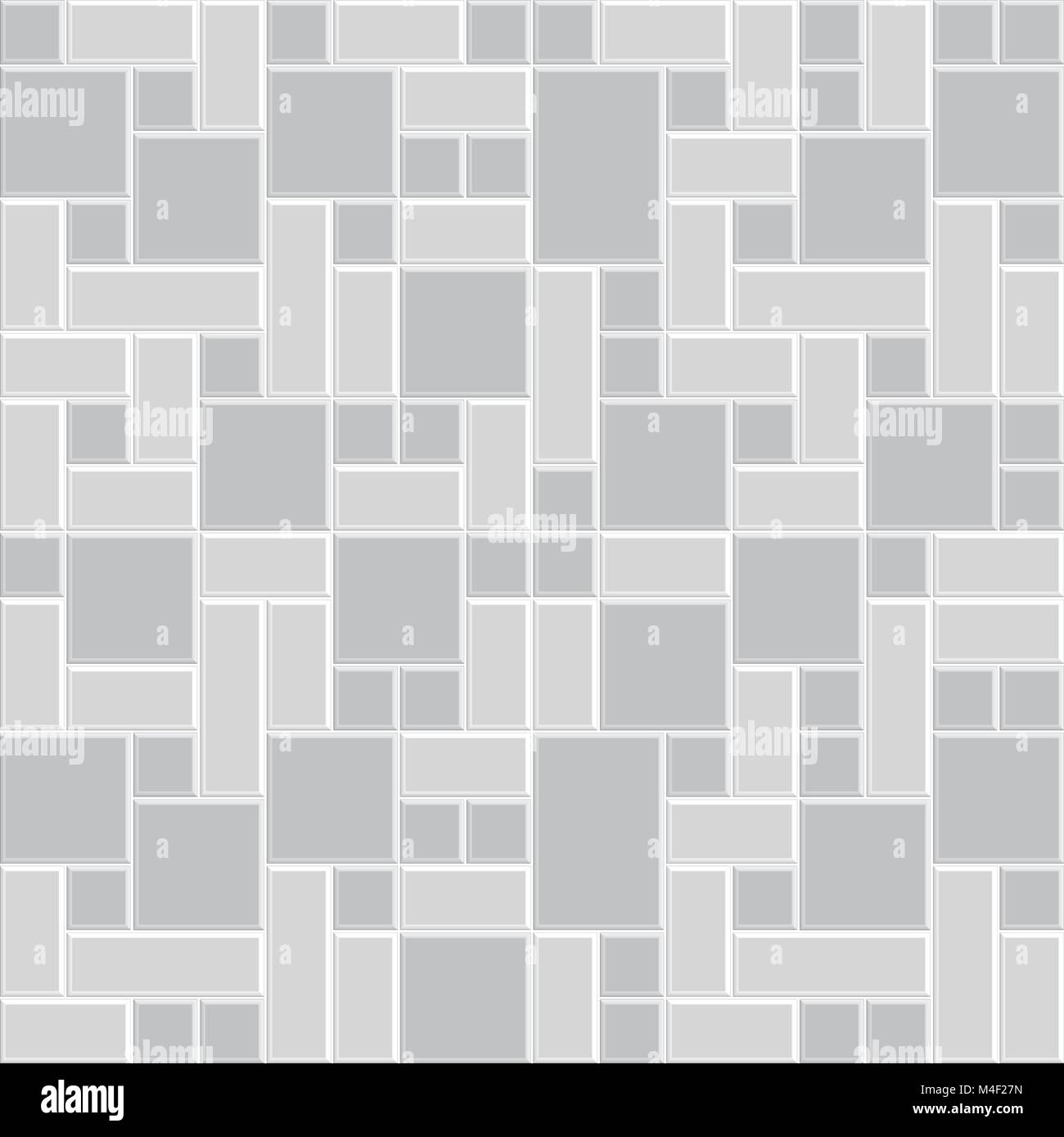 beautiful gray pattern tile floor, modern style design of wall ...