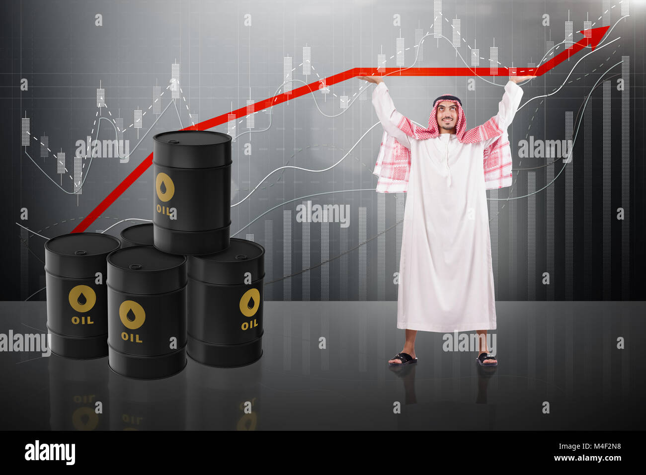 Arab man oil industry hi-res stock photography and images - Alamy