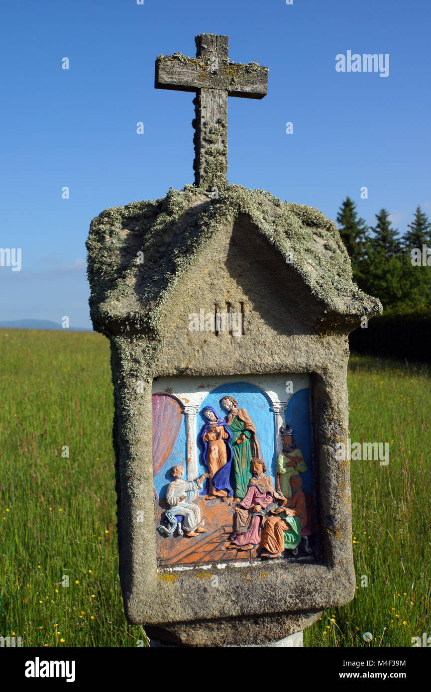 Stations of the Cross to the St. Anna Chapel Stock Photo - Alamy