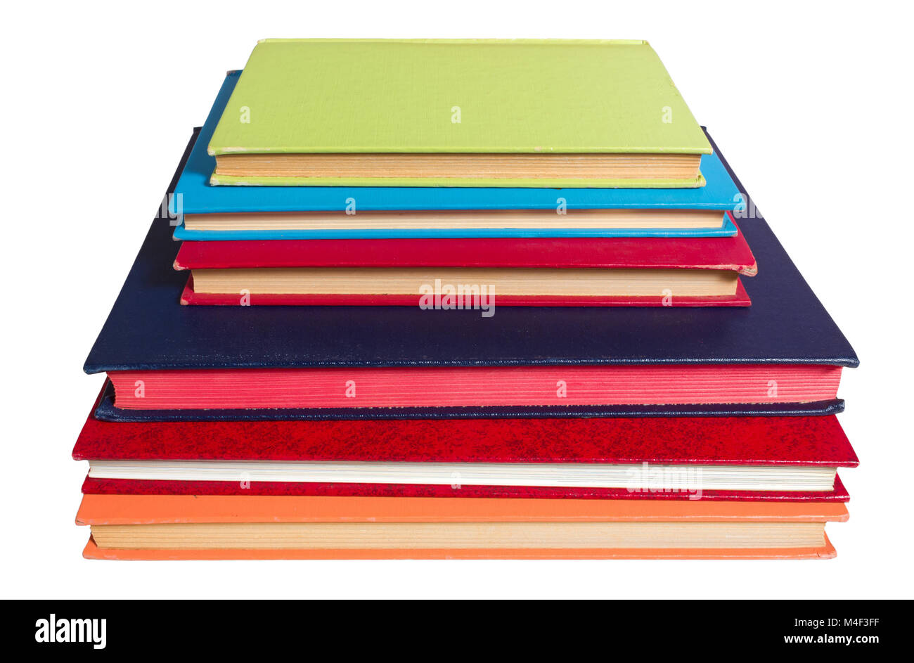 School book isolated above hi-res stock photography and images - Alamy