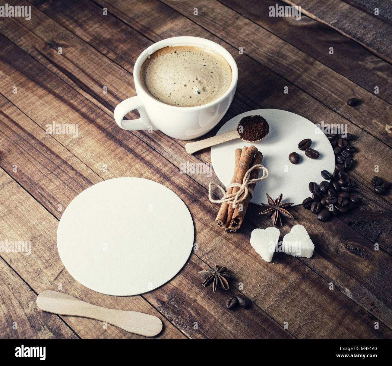 Still life with coffee Stock Photo - Alamy