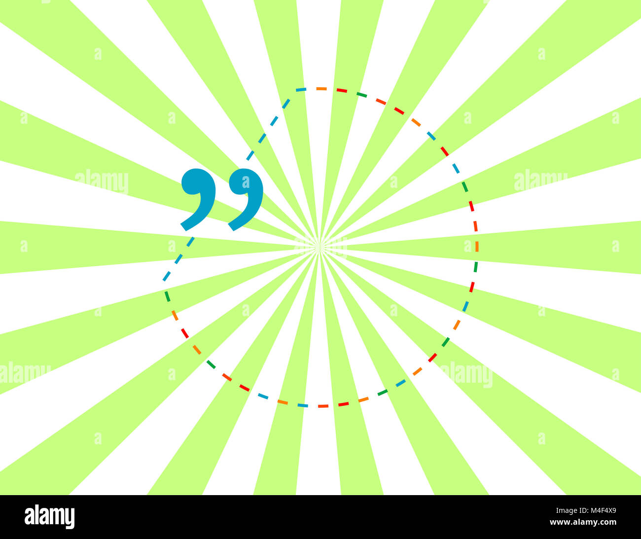 Quotation Mark Speech Bubble. Quote sign icon. Abstract background ...