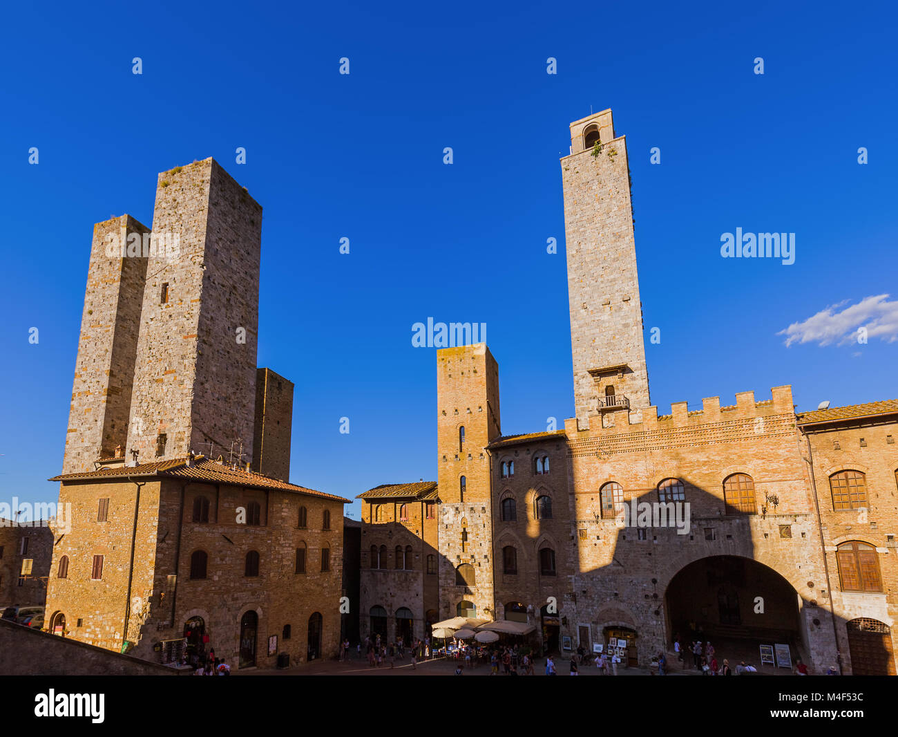 San Gimignano medieval town in Tuscany Italy Stock Photo - Alamy