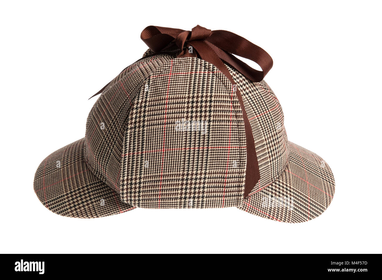 deer hunter cap isolated on white Stock Photo - Alamy