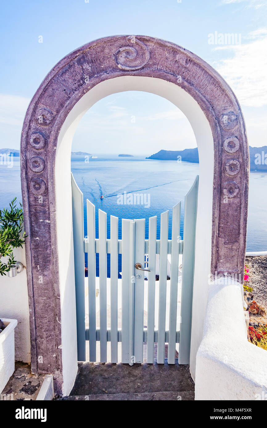 Traditional blue gate in hi-res stock photography and images - Alamy