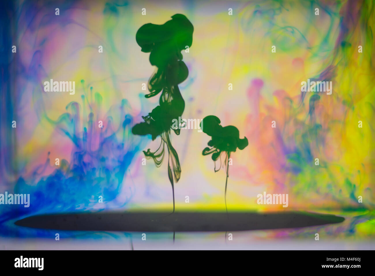 Ink water flow hi-res stock photography and images - Alamy