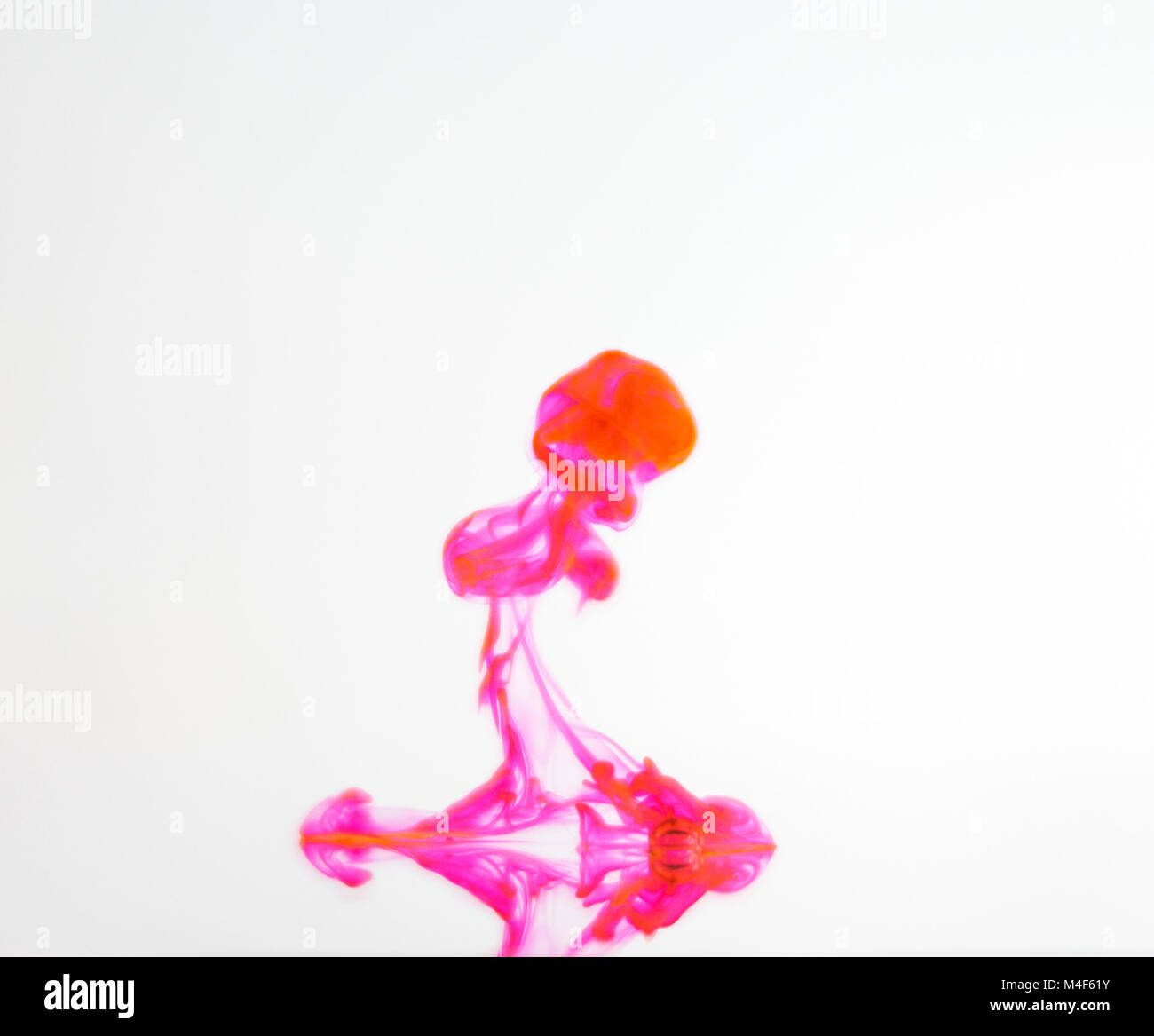 Colour Ink flowing in the water Stock Photo - Alamy