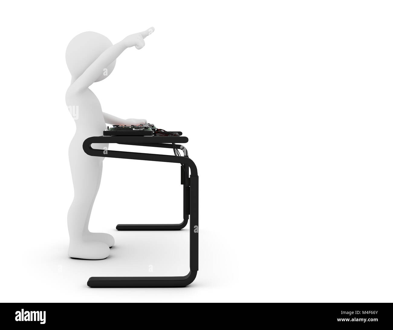 Spinning man Cut Out Stock Images & Pictures - Alamy