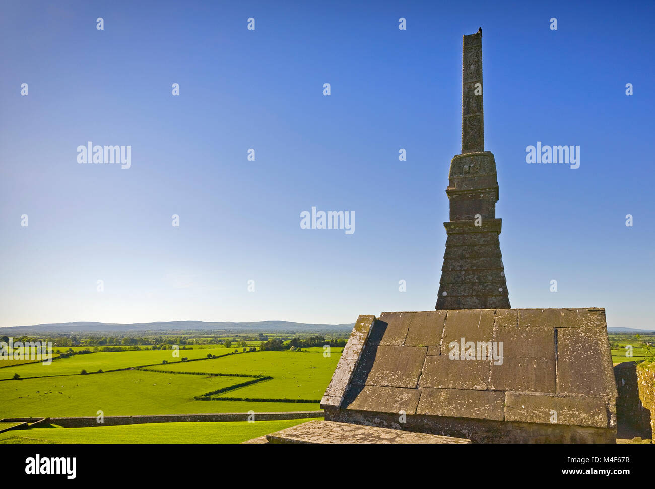 Remnants of the Memorial to the Scully family, erected 1870 ...
