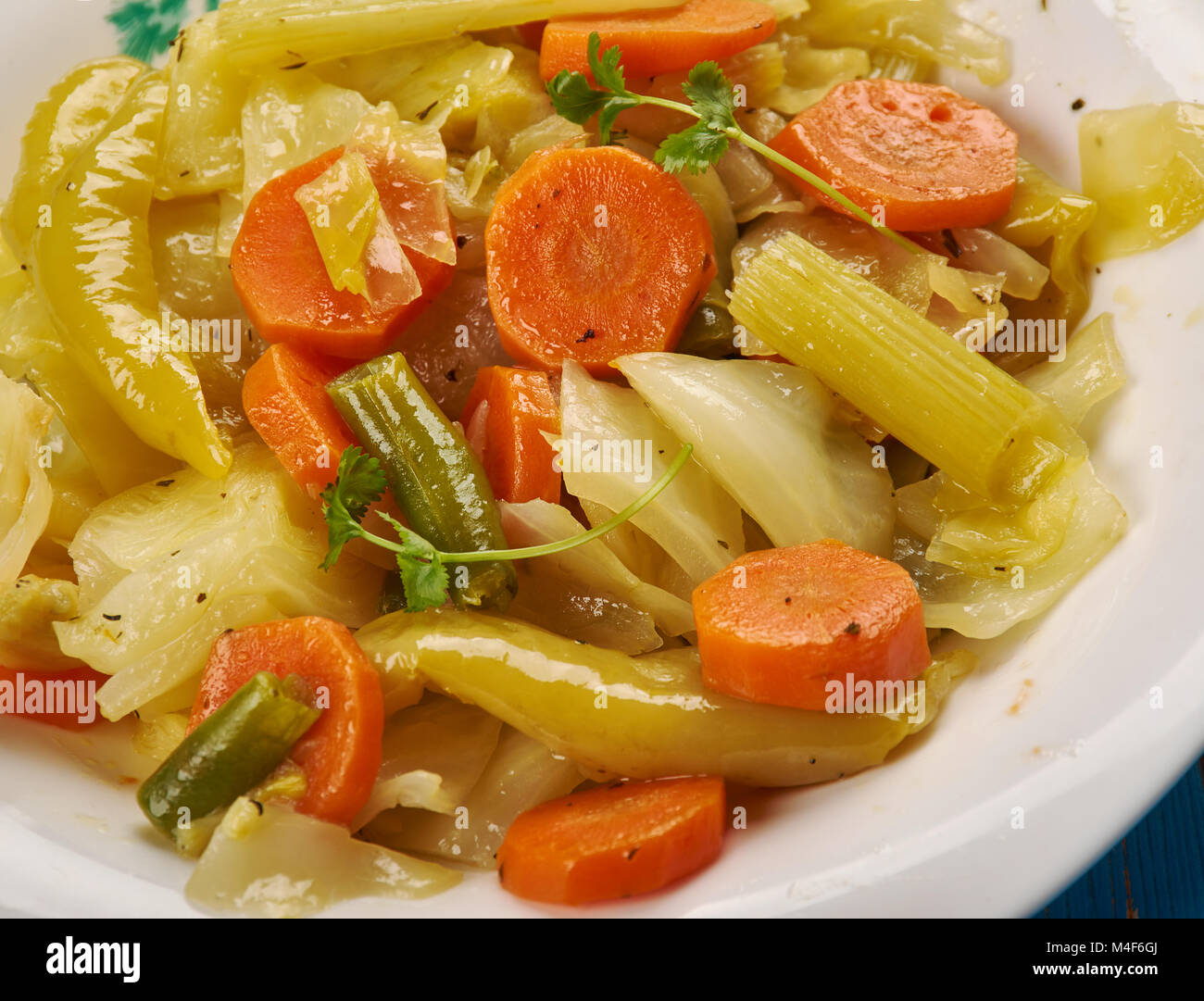 East African cuisine - Ethiopian Cabbage, Traditional assorted African ...