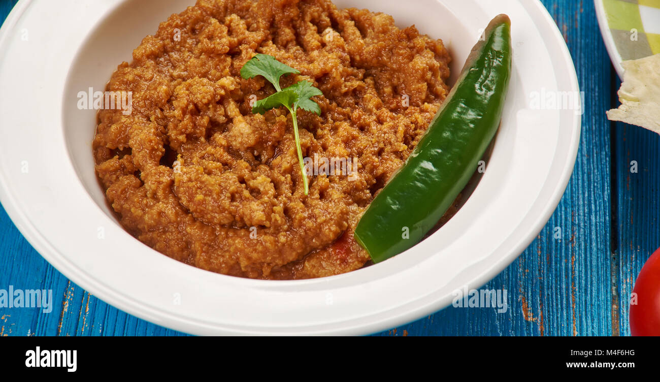 East African cuisine - Fit-fit, Eritrean and Ethiopian food, shredded ...