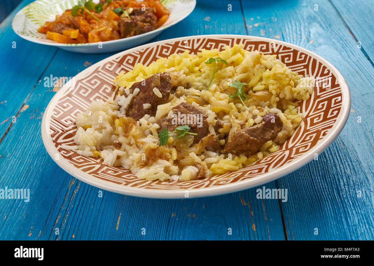 Basmati rice lamb biryani hi-res stock photography and images - Alamy
