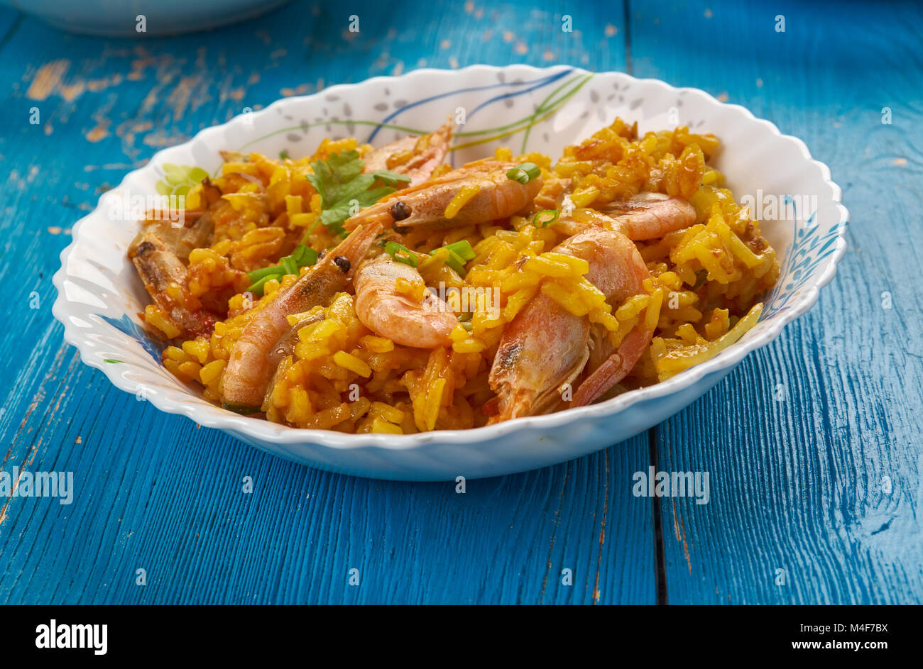 Devil Fried Rice is Chinese, Modern Asian Dining Stock Photo - Alamy