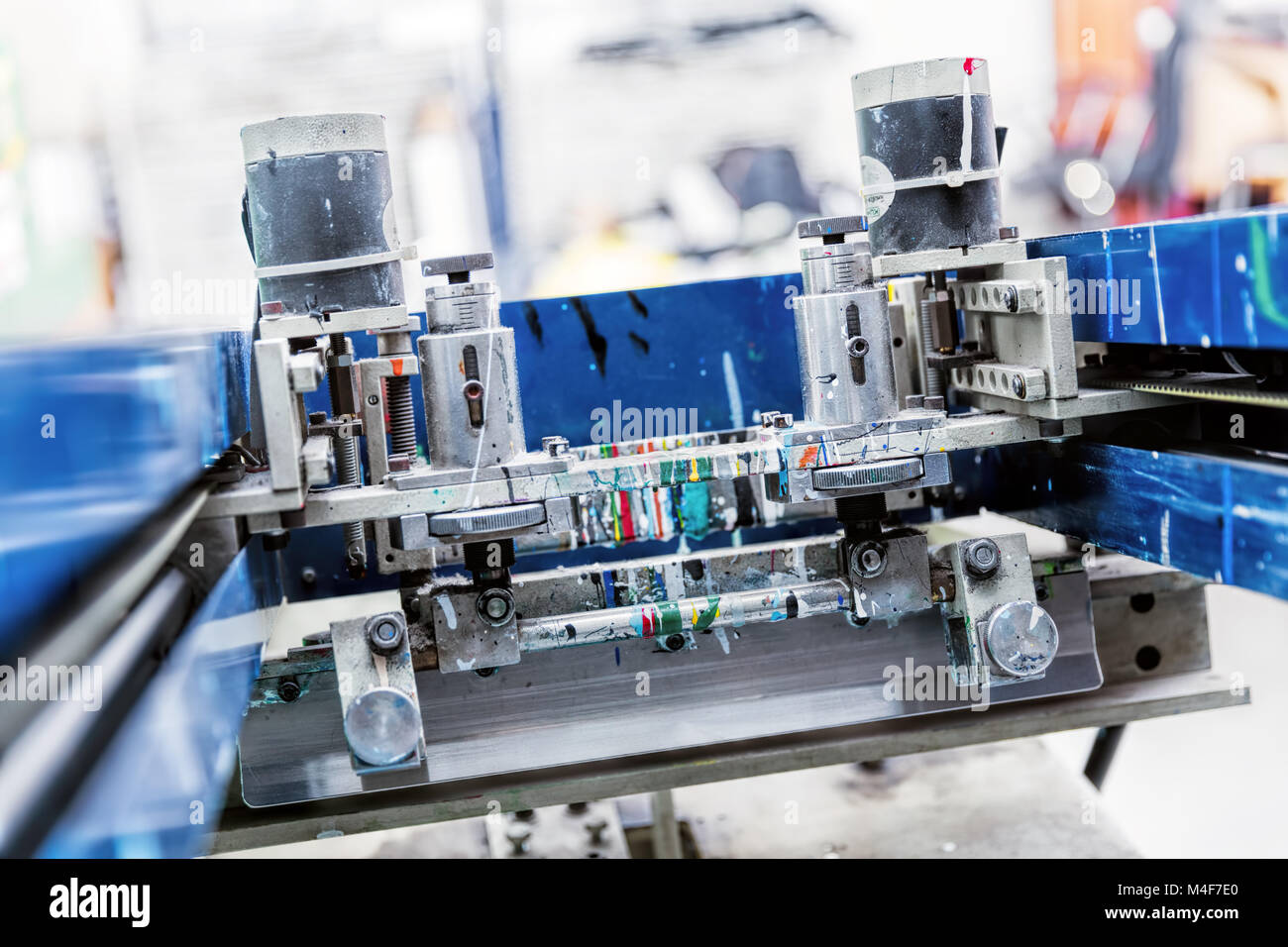 Serigraph printing hi-res stock photography and images - Alamy