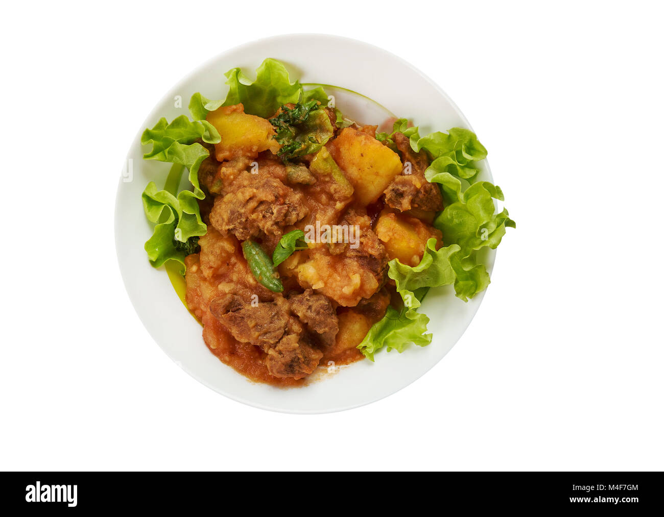 East African cuisine - Somali Lamb and Potato Sugo, tasty meat and ...
