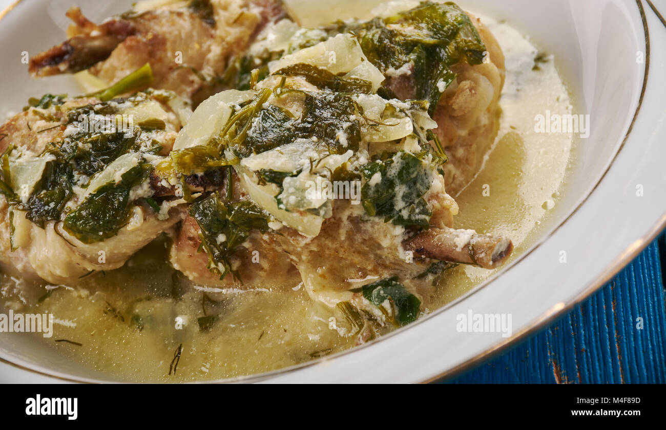 Cafreal - spicy chicken preparation consumed widely in the Indian state ...