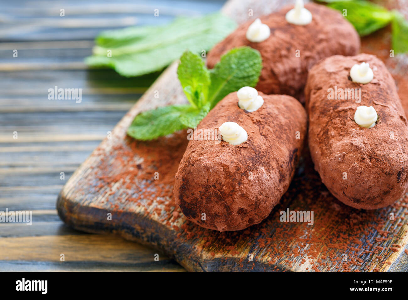 Traditional Russian dessert potatoes Stock Photo - Alamy