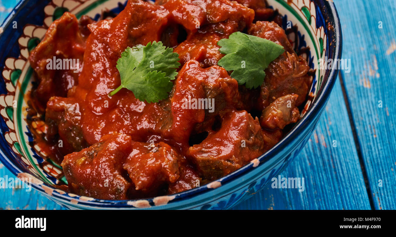 Kerala Style Malabar Mutton Curry Stock Photo - Alamy