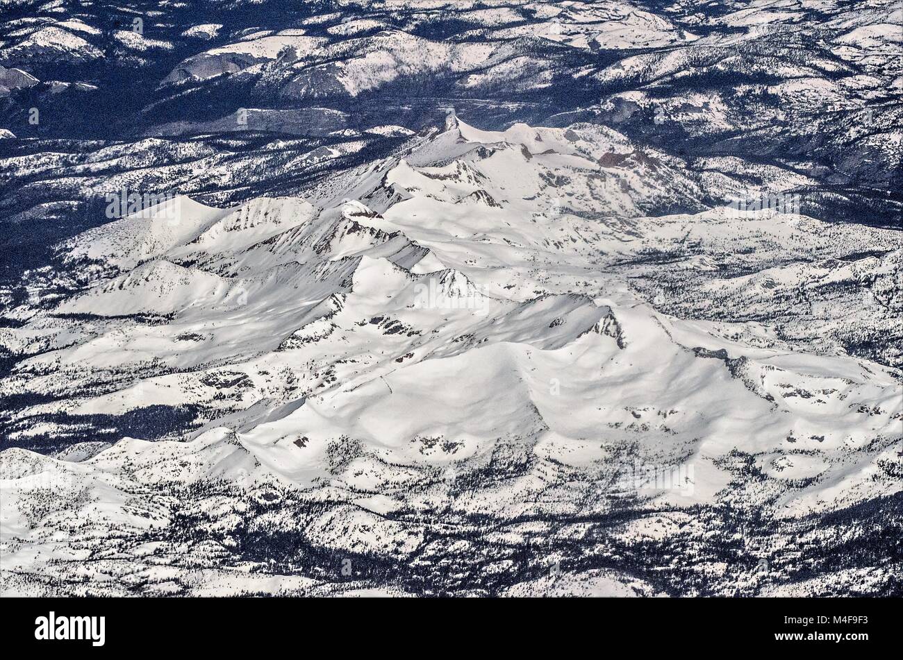 flying over colorado rocky mountains Stock Photo - Alamy